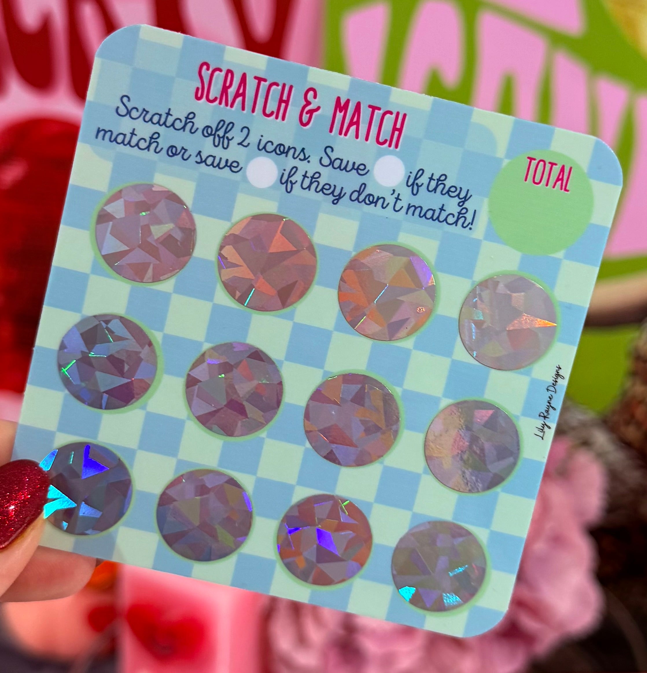 Mini Scratch & Match – Lily Rayne Designs